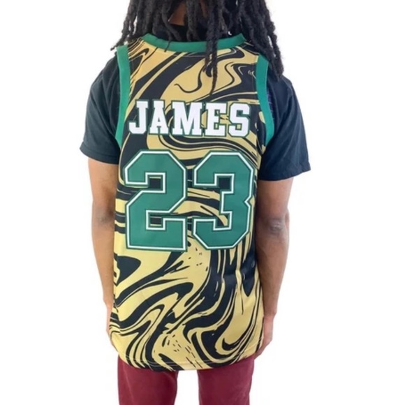 Headgear Classics | Shirts | Lebron James High School Jersey Basketball ...